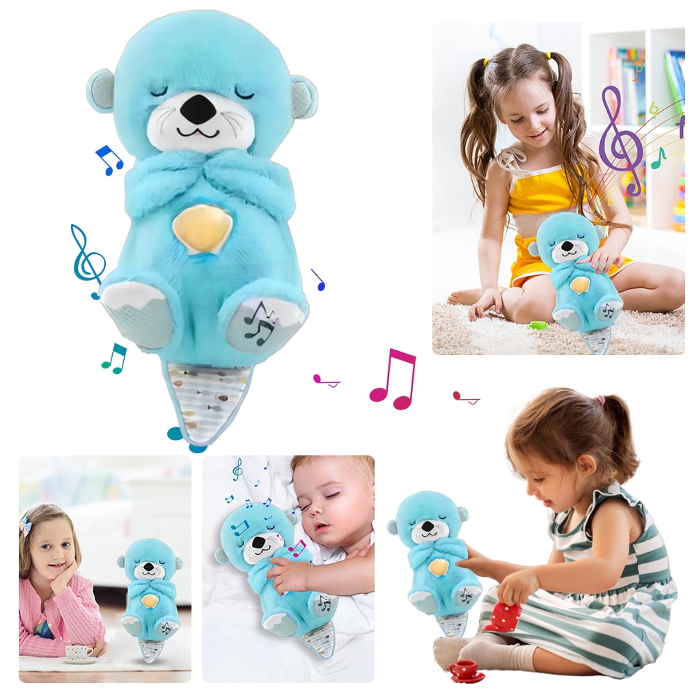 Juguete Musical Iluminado Animal Peluche Suave Calma Las Emociones Los ...