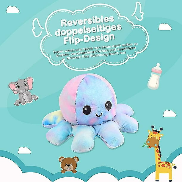 Unicorn Toy, Flip Plush Toy, Cute Flip Plush Toy, Atmospheric Cuddly ...