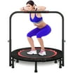 Infans 50" Trampoline for 2 People Foldable Rebouncer w/Adjustable ...