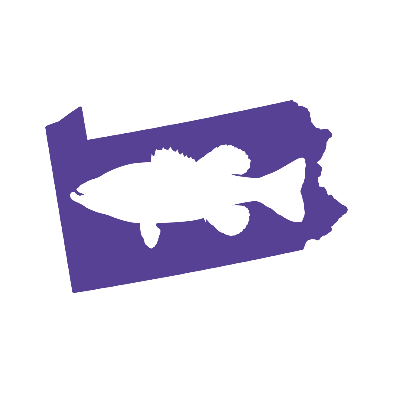 Pennsylvania Bass Sticker Decal Die Cut - Self Adhesive Vinyl ...