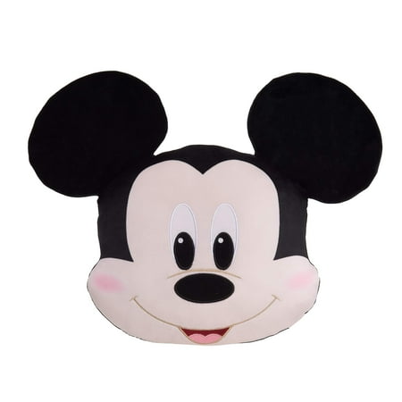 Disney Classics Character Heads, Mickey Mouse, 13-Inch Plush | Walmart ...