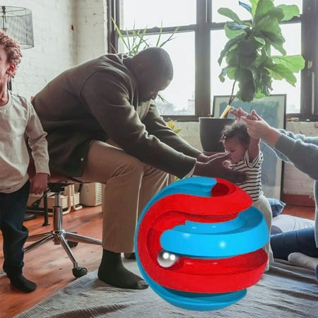 Relief Cube Rotary Gyro with Bead Interactive Mini Novelty Toy Sensory ...