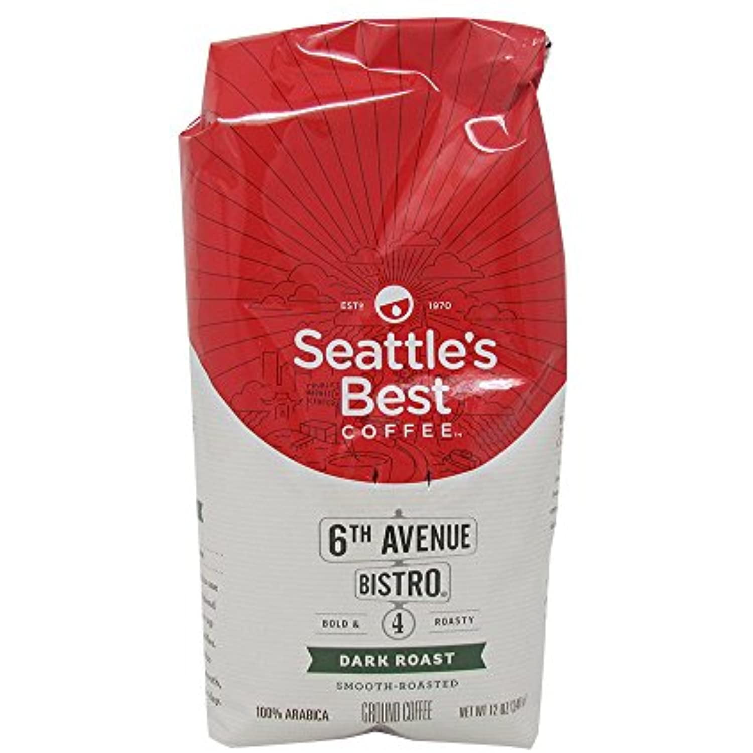 (2 Pack) Seattles Best Coffee, Signature Blend No.4, Medium Dark & Rich ...