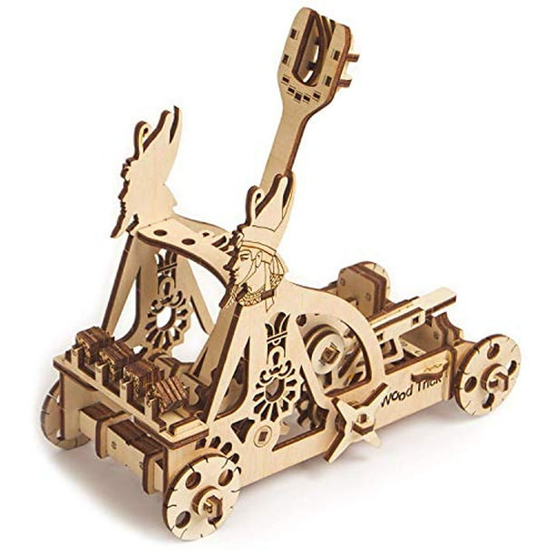 Mini Catapult Kit for Kids, Egyptian Catapult Model Kit - Build Your ...