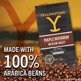 Yellowstone Maple Bourbon Medium Roast Ground Coffee, 12 oz, 3 Pack ...