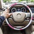15in Car Steering Wheel Cover Is Skid Resistant And Durable For Easy ...