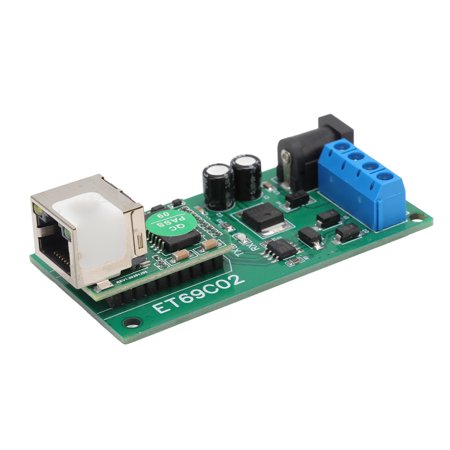 Ethernet To RS485 Converter, 9600BPS Ethernet To RS485 Module 12V ...