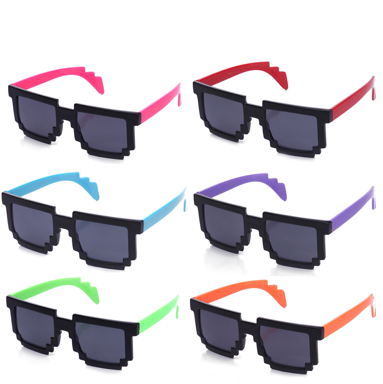 Newbee Fashion Kyra 8-Bit Retro 80's Video Game Colored Templed Party ...