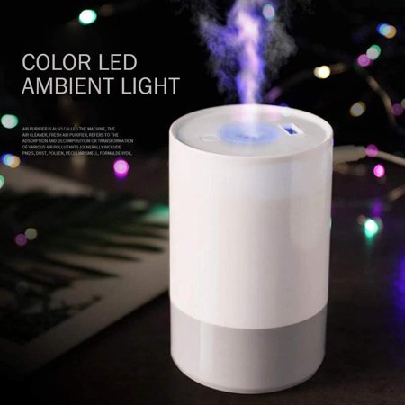 Air Humidifier Purifier Quiet Small Ultrasonic Humidifiers for Bedroom ...