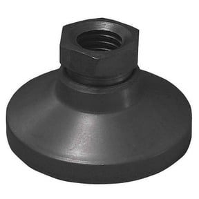 J.W. Winco Leveling Mount w/Lag Bolt Holes, 1/2-13x4" Stud, 1.97" Base ...