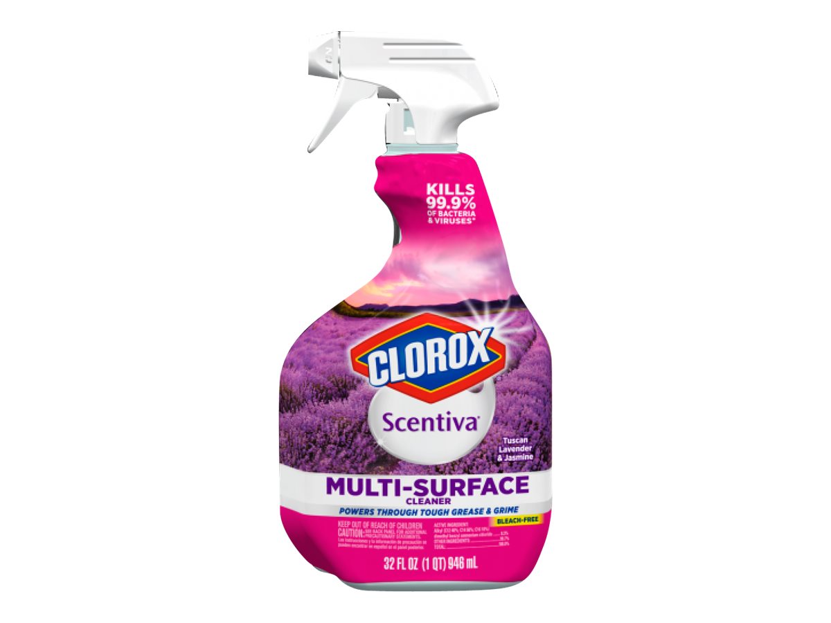 Clorox Scentiva - Cleaner - liquid - spray bottle - 32 fl.oz - jasmine ...