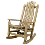 Homestead Collection Adult Rocker, Exterior Stain Finish - Walmart.com