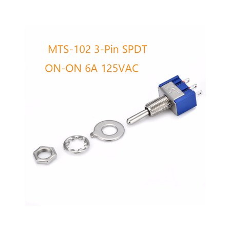 Toggle Switch Double Throw Rocker Button for MTS-102-103-202-403-223 ...
