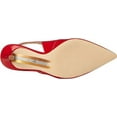 Sam Edelman Hazel Sling Ruby Red Pointed Toe Stiletto Heeled Fashion ...
