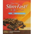 Slim-Fast Chewy Chocolate Crisp Meal Bar, 5ct - Walmart.com