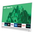 onn 32” 1080P FHD Tabletop Smart Roku TV - White, TVWTE36014318 ...