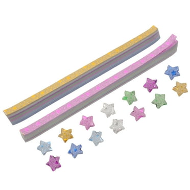540/560pcs Folding Paper Lucky Star Paper Strip Origami Ribbons Best ...