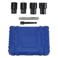 Lug Nut Remover Tool, 6 Piece Extractor Set 1/2 Inch Drive, Locking ...