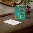 Florida Map Folded Matte Notecards + Envelopes (10pcs) - Walmart.com