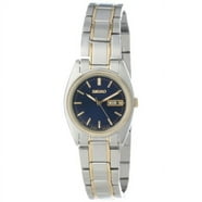Seiko Essentials Quartz Charcoal Sunray Dial Ladies Watch SUR414 ...