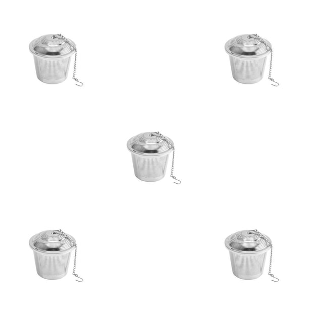 relayinert Spice Filter Stainless Steel Cylindrical Reusable Wire Mesh ...