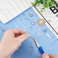 DIY Ear Thread Making Kit Star & Moon & Bar & Cone & Heart Stainless ...