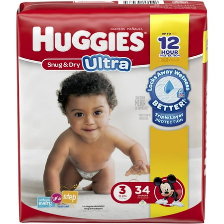UPC 036000434835 - HUGGIES Snug & Dry Ultra Diapers, Jumbo Pack ...