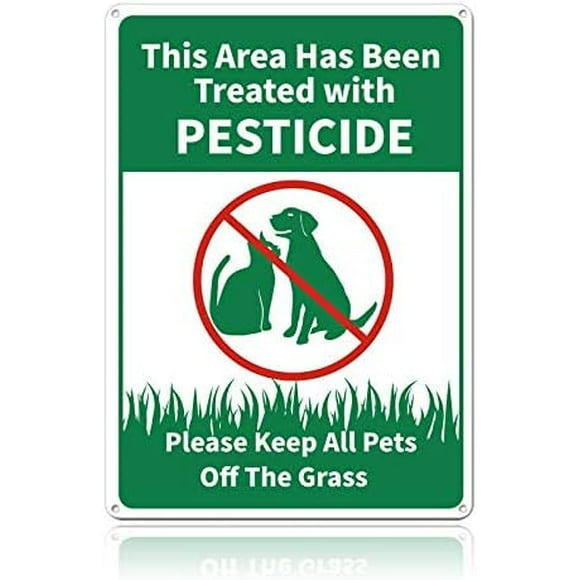 Keep Dog Off Lawn Sign