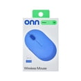 onn Optical USB Wireless Mouse with Nano Receiver, Ultramarine ...