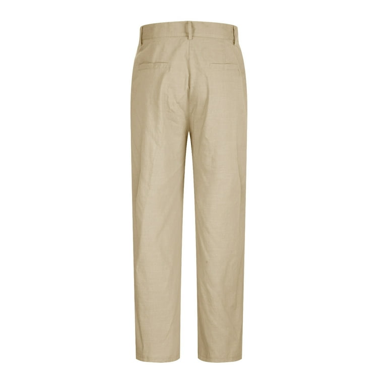 YanHoo Mens Chino Pants Classic Fit Casual Flat Pleated YanHoo Mens Chino Pants Classic Fit Casual Flat Pleated