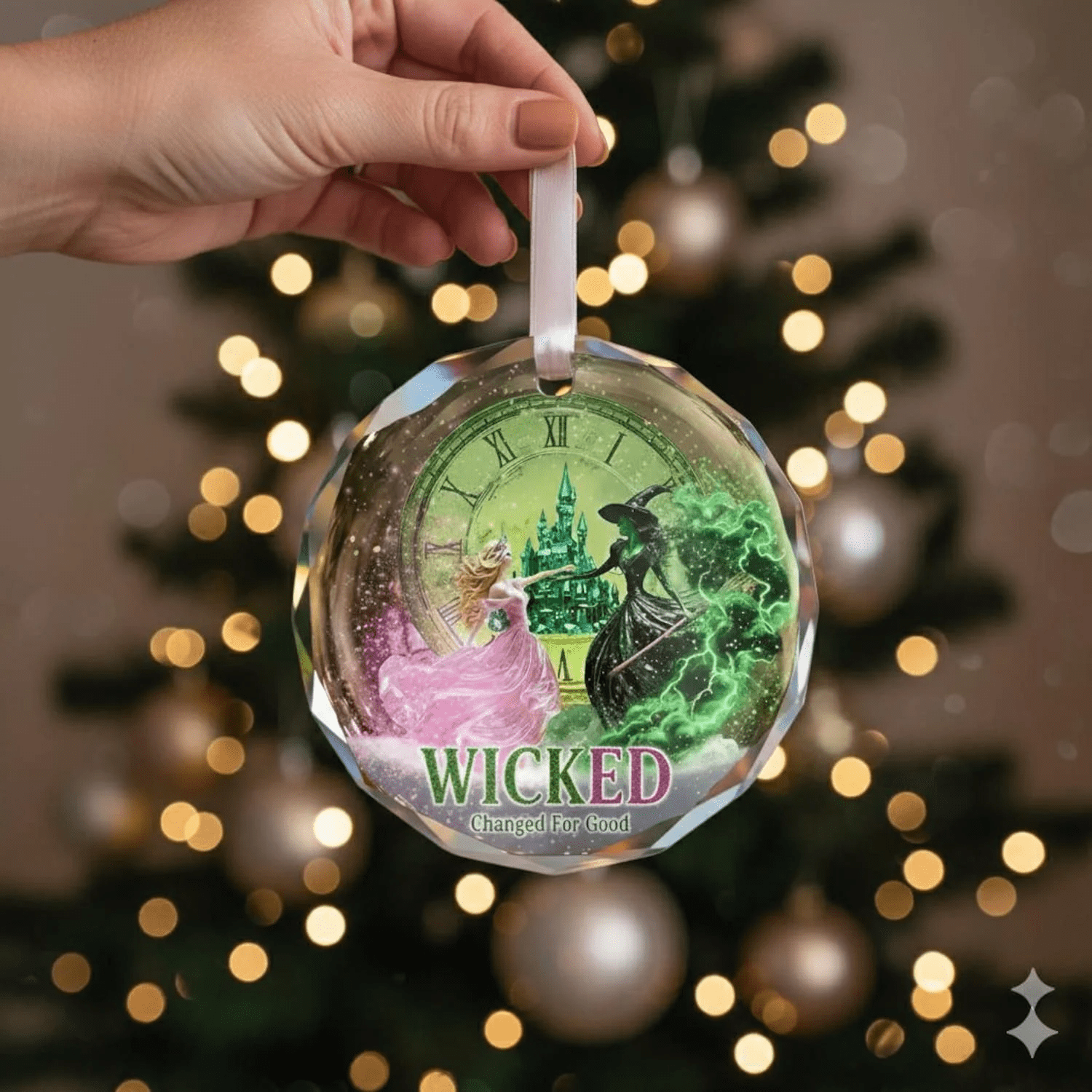 Click here for Gengaz Wicked Change For Good Glass Ornament 2025... prices