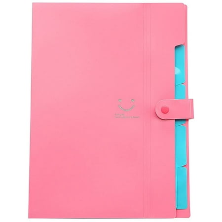 Plastic Expanding File Folders A4 Letter Size Snap Closure Accordion ...