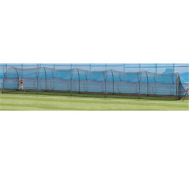 Heater Trend Sports Slider Pitching Machine and PowerAlley Batting Cage ...