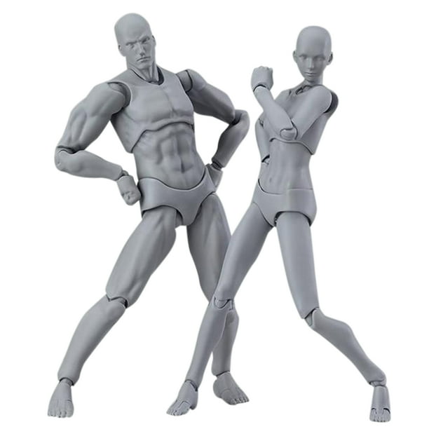 Movable Action Figure Models,Articulated Mannequins Human Body PVC ...