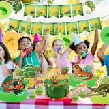 Lizard Theme Party Decorations, Jungle Wild Reptile Animal Party for ...