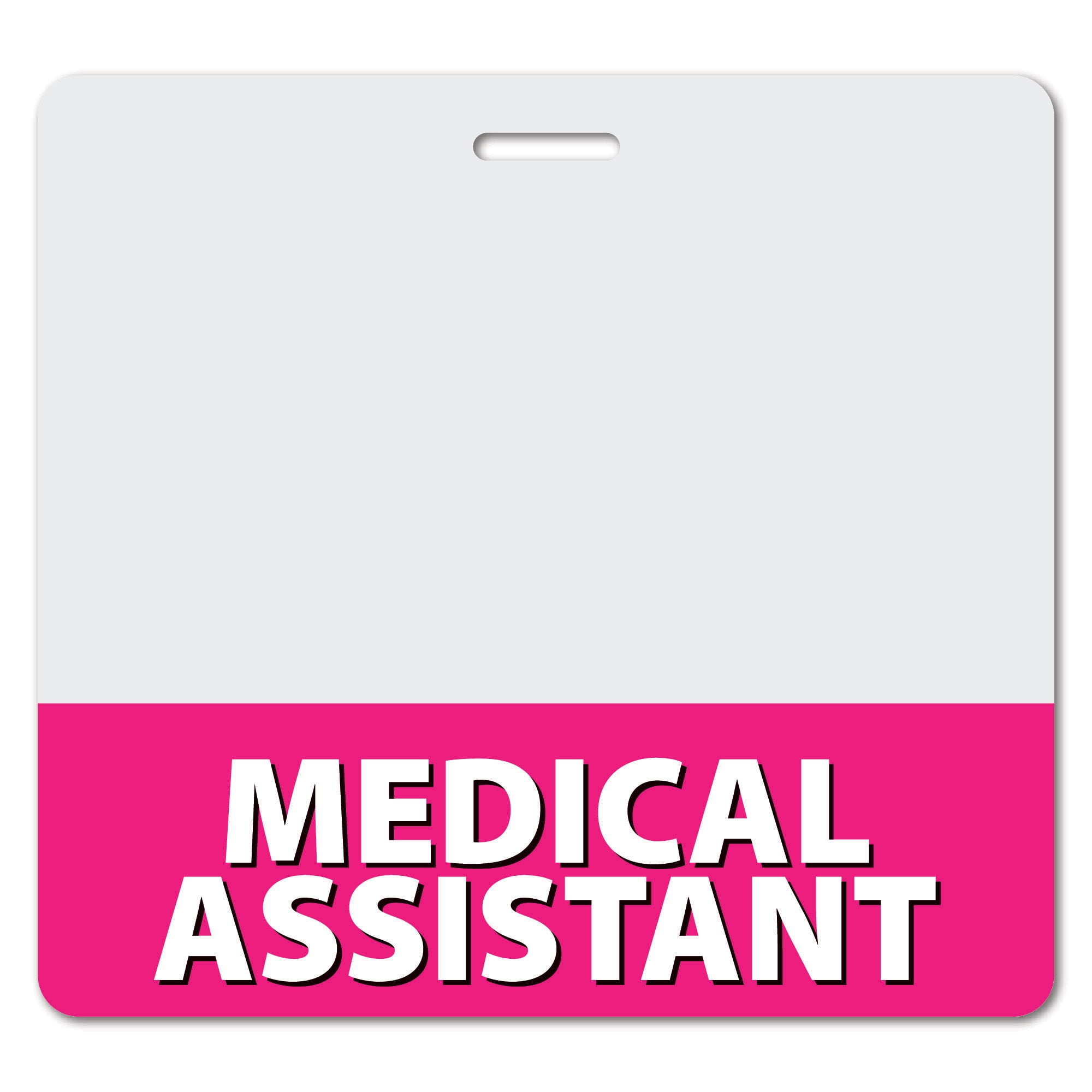 MEDICAL ASSISTANT Heavy Duty Horizontal Bright Pink (20 pack) - Spill ...