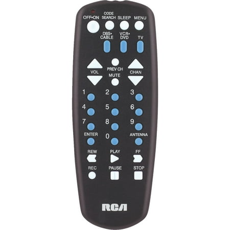 RCA RCR503BR 3-Device Palm-Sized Universal Remote - Walmart.com