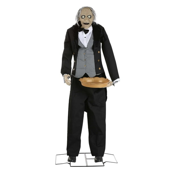 Evil Animated Greeter Butler Decoration - Walmart.com