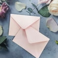 100 Pack 4x6 Envelopes for invitations, Pink A6 Envelope, Photo ...