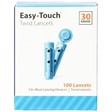 True Plus Sterile Diabetic Single-Use Test Lancets, 28 Gauge, 100Ct, 3 ...
