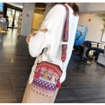 Boho Bag for Women Crossbody Shoulder Bag with Fringe Tassel and Woven ...