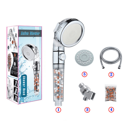 NETSENGShower, anti-limestone shower, filter water-saving high-pressure ...