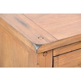 Sunny Designs Sedona 29" Petite Traditional Wood Night Stand in Rustic ...