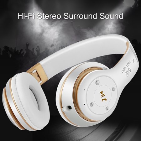 6S Wireless Headphones Noise Cancelling Foldable Bluetooth Stereo ...