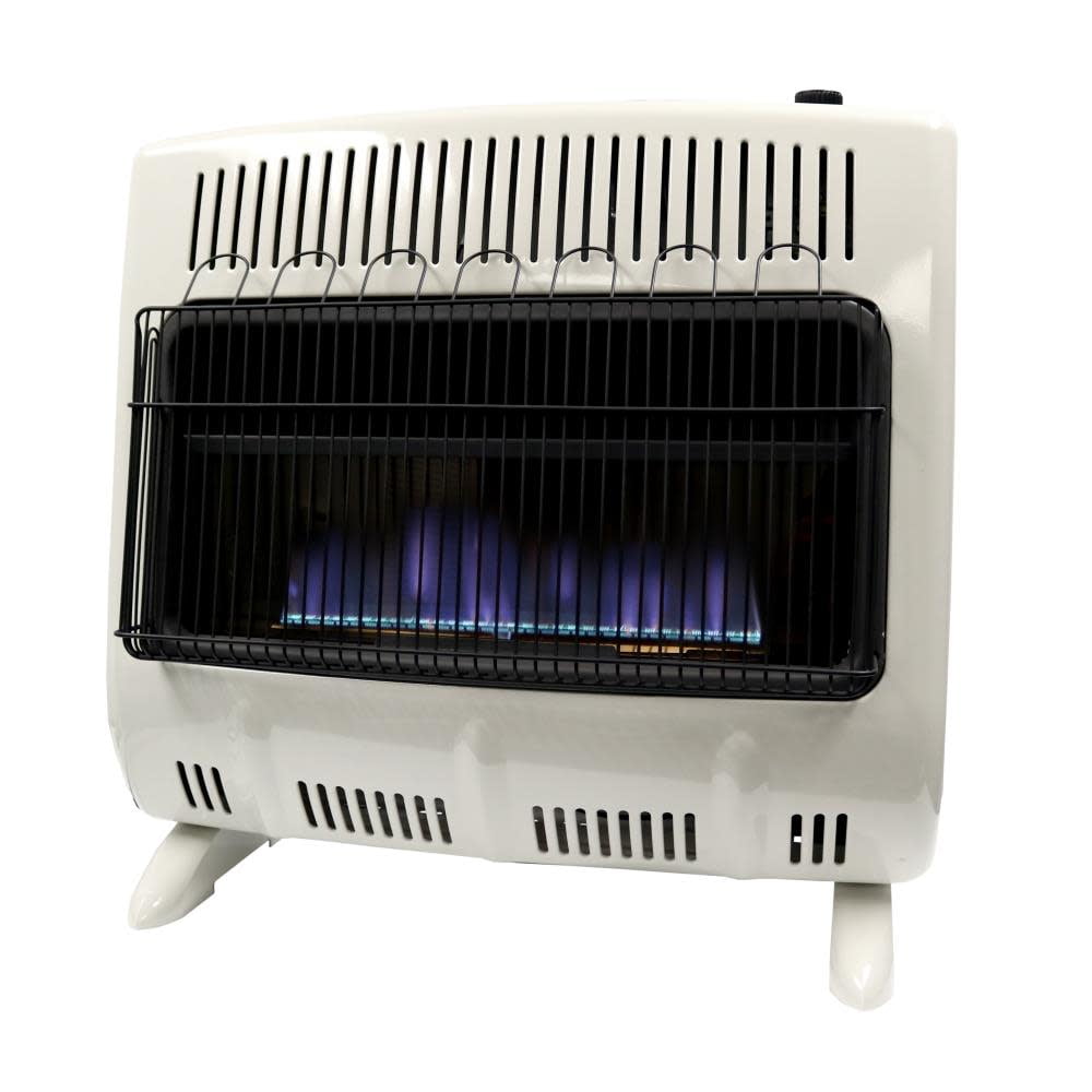 Heatstar 30000 Btu Vent Free Blue Flame Natural Gas Heater With ...