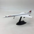 1/200 Concorde Supersonic Passenger Aircraft Air British Airways Model ...