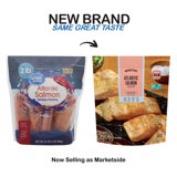 Marketside Skinless Atlantic Salmon Portions, 2 lb Bag (Frozen Fish ...