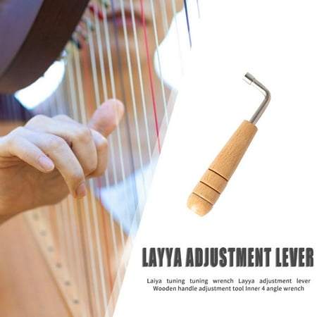 Clairlio Lyre Harp Tuning Wrench Tuner Layya Adjustment Lever Lyre ...