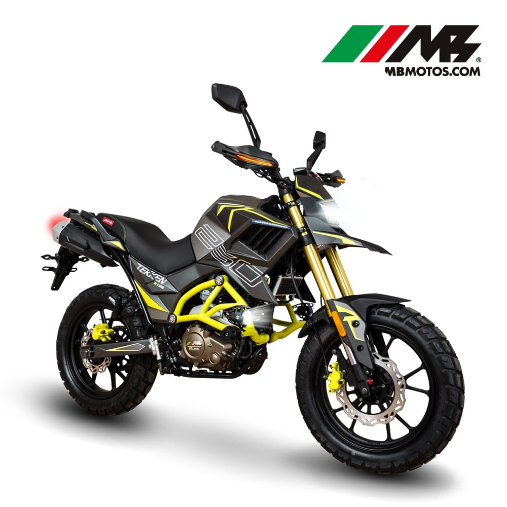 Motocicleta MB MOTOS Tekken 250R Amarillo 2024 | Walmart en línea