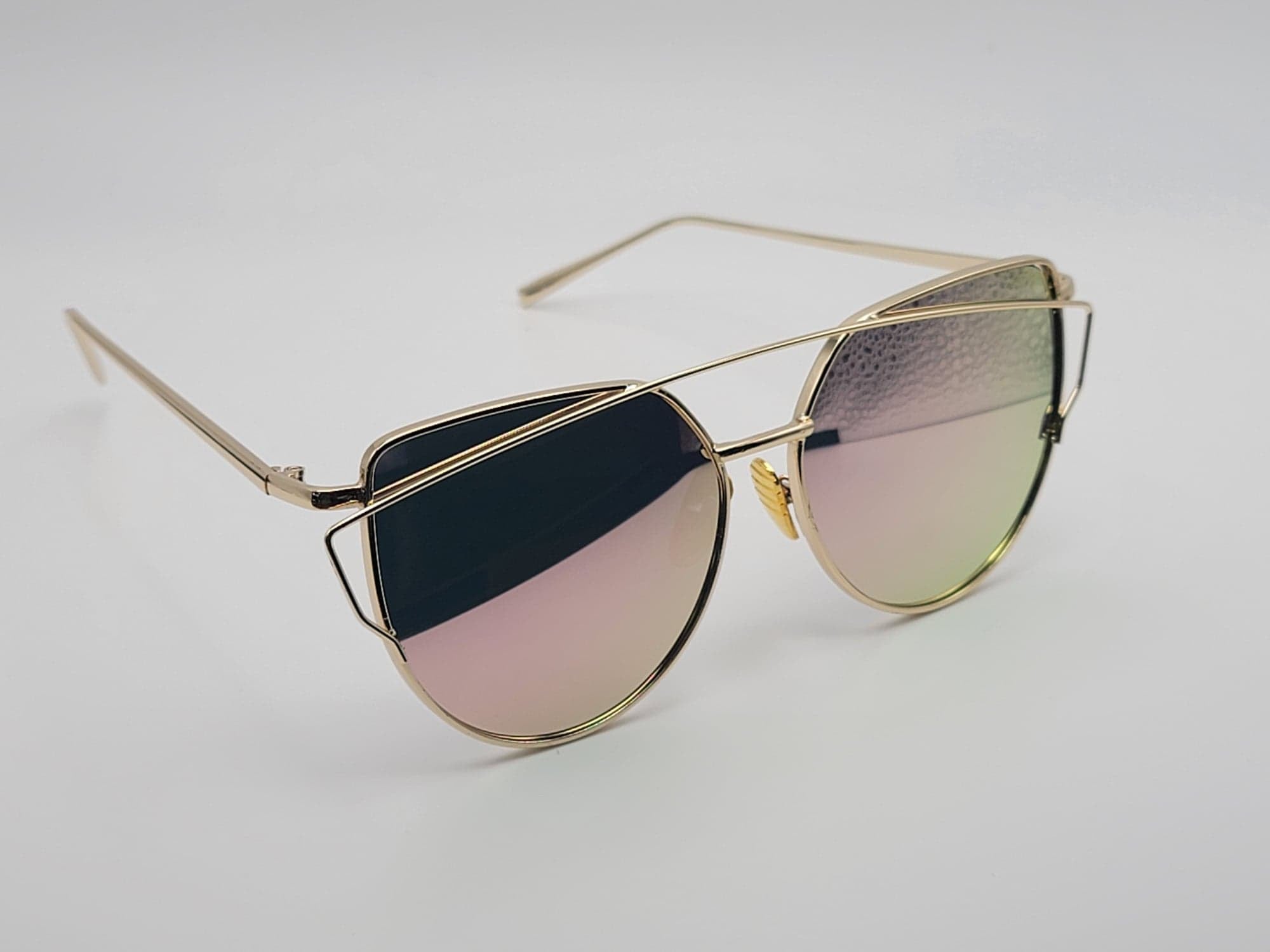 Retro Triangle Cat Eye Sunglasses | Cateye Sunglasses Vintage ...